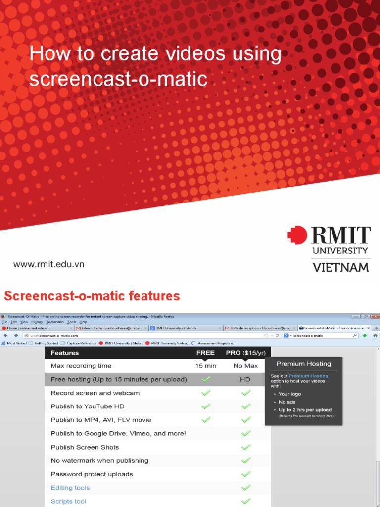 How To Create Customised Videos Using Screencast O Matic Pdf