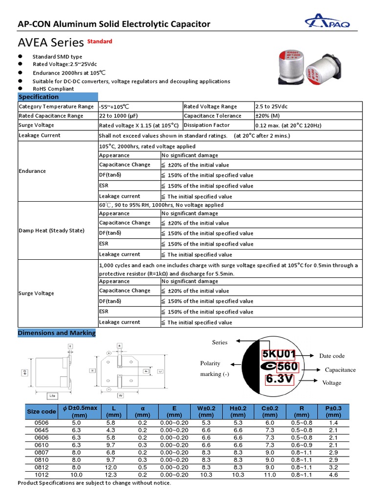 Avea 20190627 | PDF | Capacitor | Capacitance