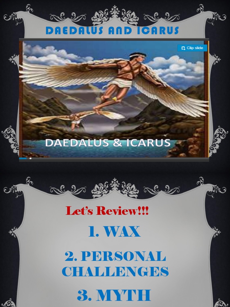 Daedalus and Icarus: Myth Overview | PDF | Minotaur | Theseus