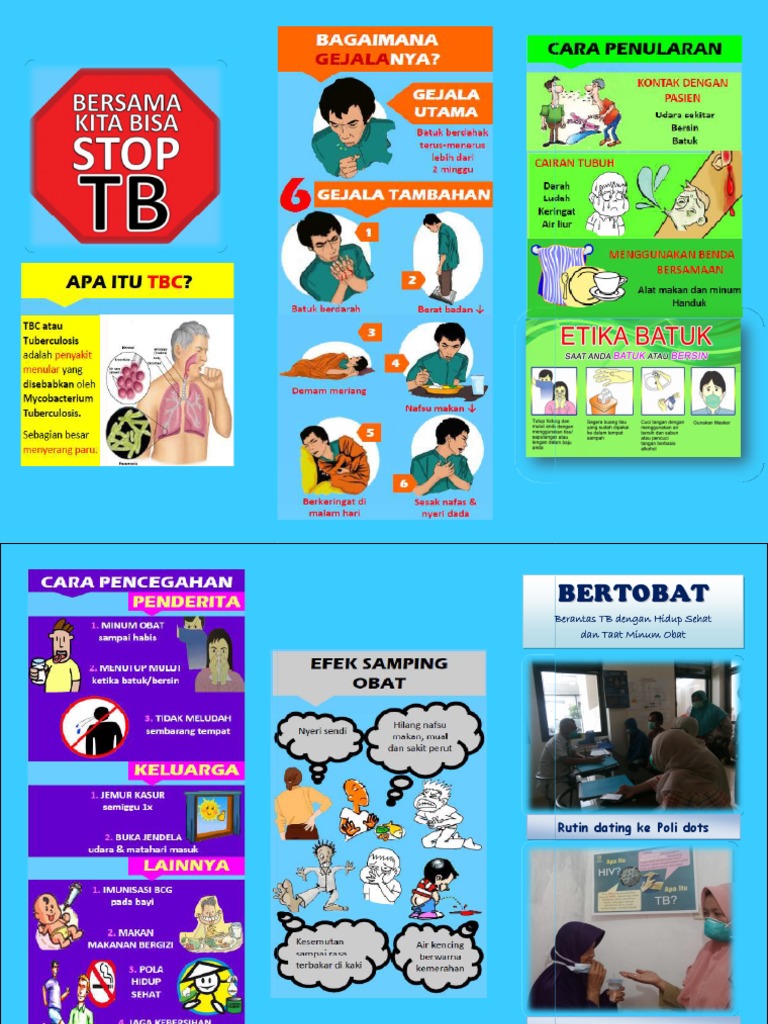 Leaflet TB Paru1 PDF | PDF | Gaya Hidup