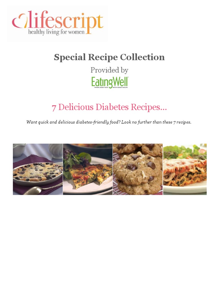 Special Recipe Collection: 7 Delicious Diabetes Recipes | PDF | Salad ...