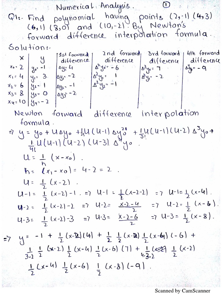 Numerical Analysis | PDF Numerical Analysis | PDF