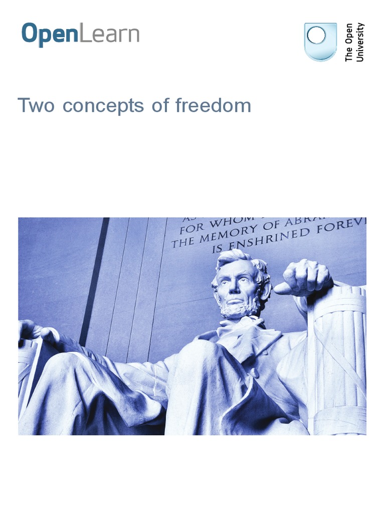 Understanding Negative and Positive Freedom | PDF | Liberty | A Priori ...