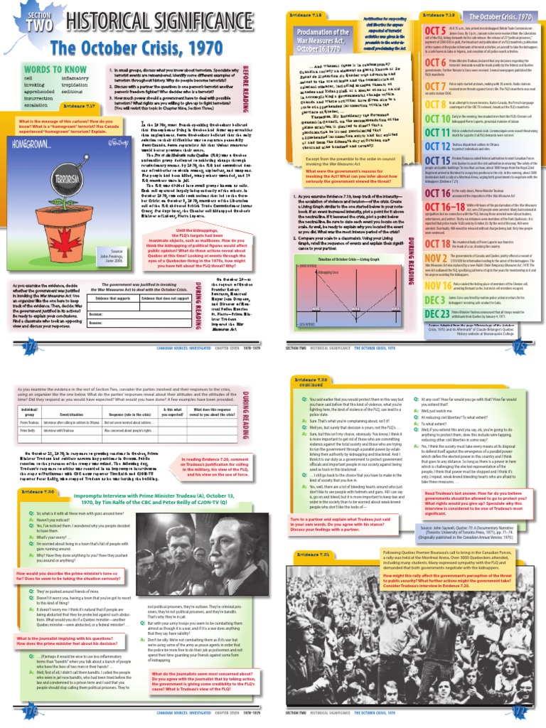 History Grade 10 Page | PDF | Pierre Trudeau | Canada