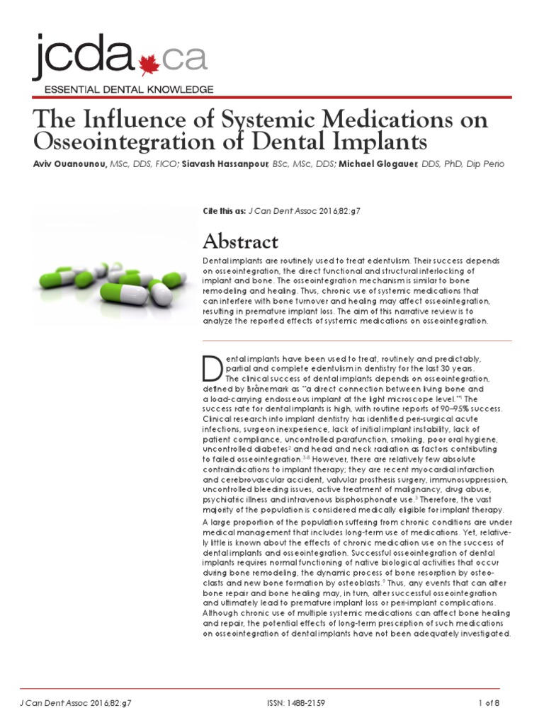 Systemic Medications | PDF | Selective Serotonin Reuptake Inhibitor ...