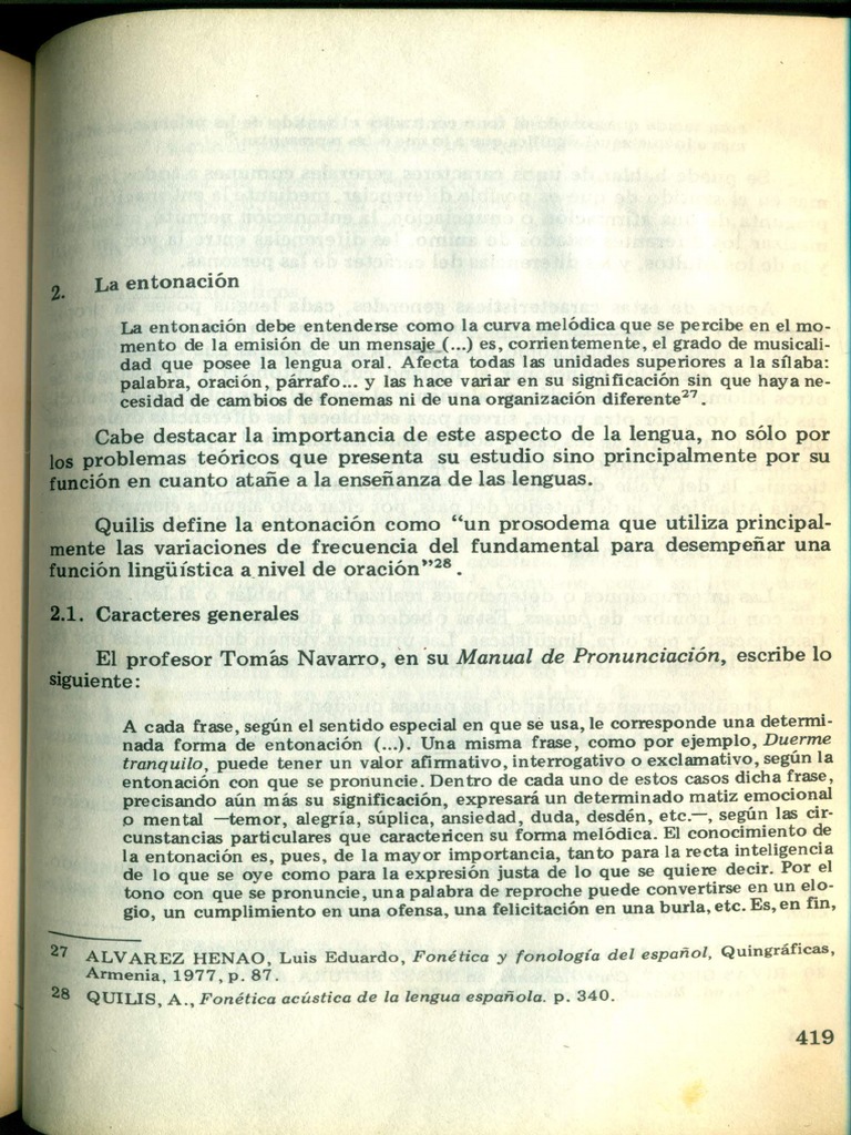 3 La Entonación | PDF
