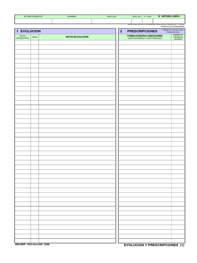 Formulario de Evoluciones MSP | PDF | Ira | Amor