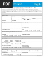 Bupa Claim Form | PDF | Hospital | Health Care