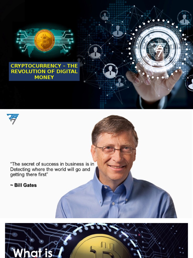 Cryptocurrencies - The Link To Future Technology of Money | PDF ...