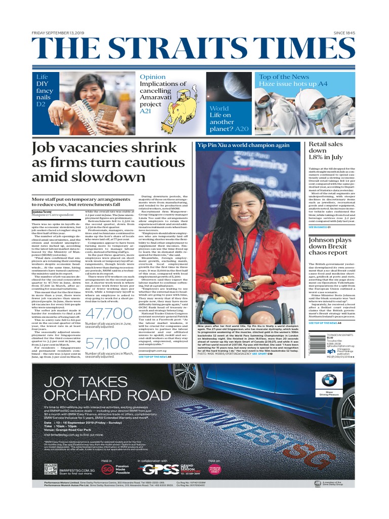 TheStraitsTimes TheStraitsTimes 20190913 534406 | PDF | Malaysia ...