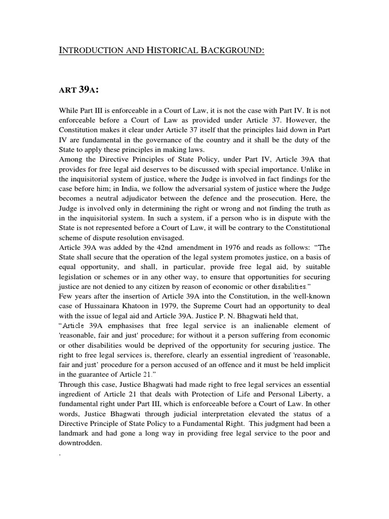 DPSP | PDF | Legal Aid | Public Law