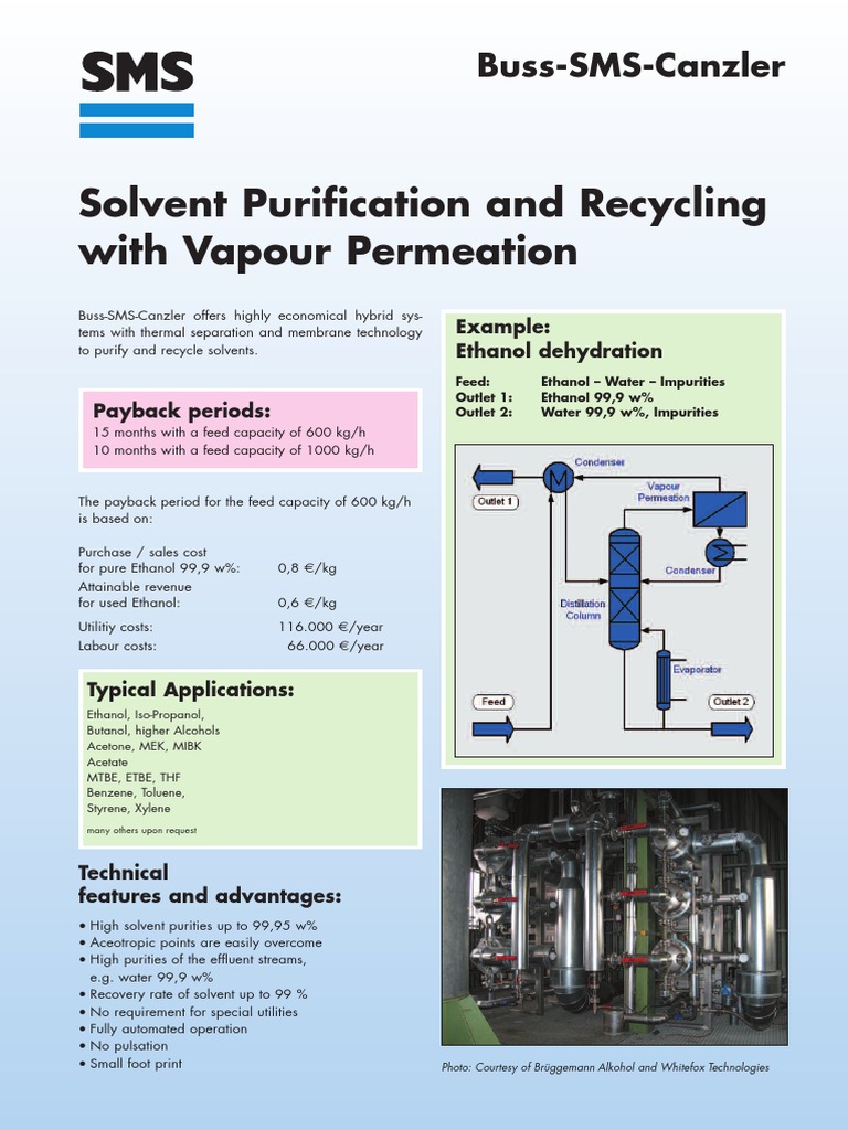 Solvent Dehydration | PDF