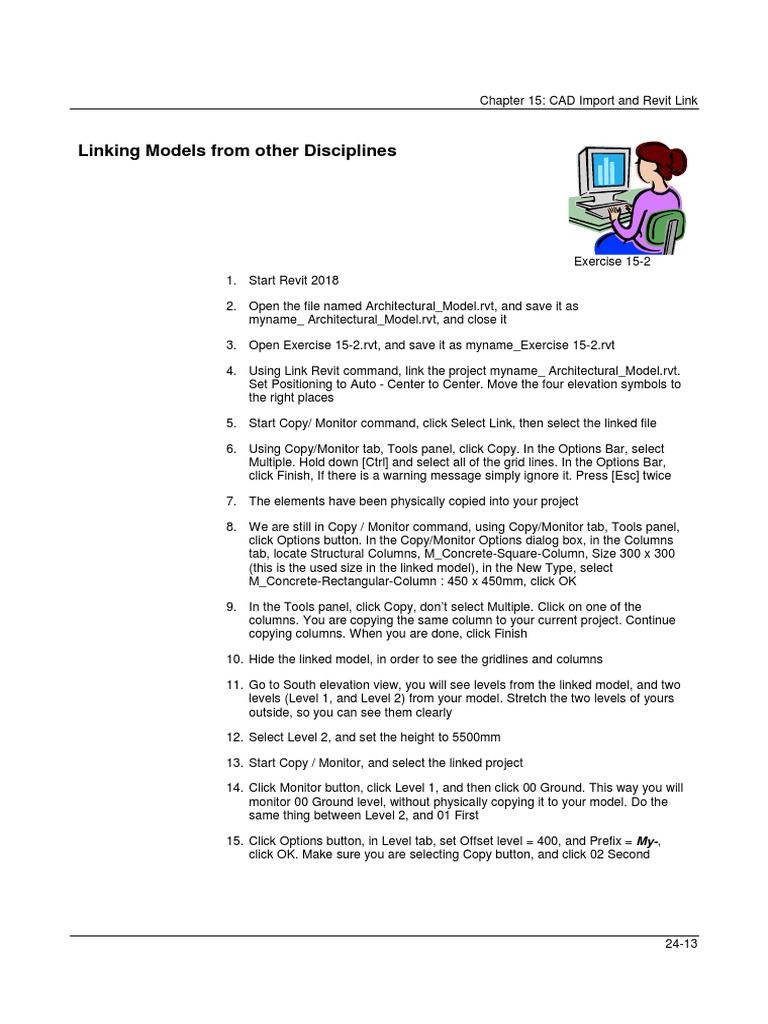 Linking Models From Other Disciplines | PDF | Autodesk Revit | Software