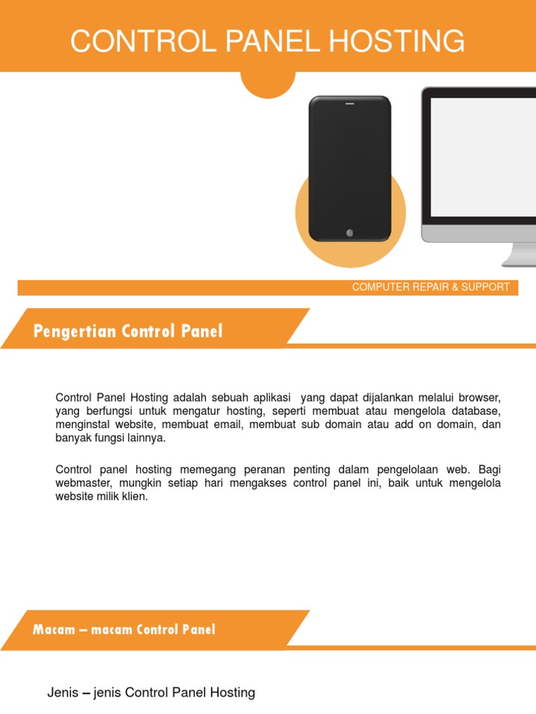 MENGENAL MODUL-MODUL CONTROL PANEL HOSTING | PDF