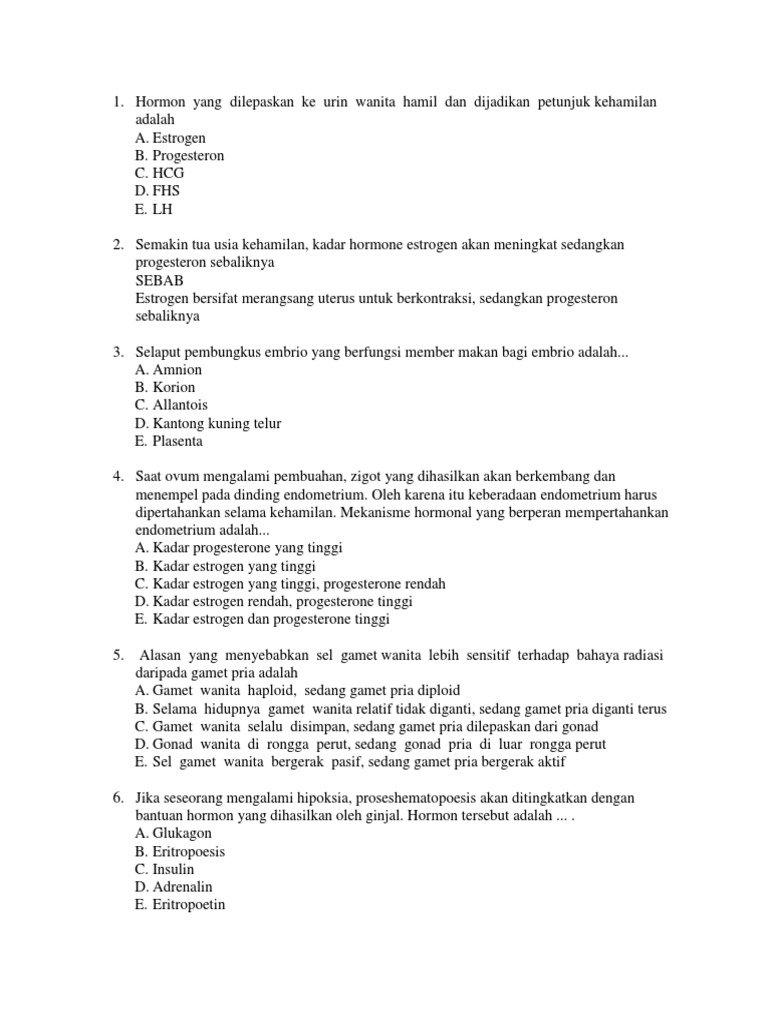 Selaput Pembungkus Embrio Yang Berfungsi Memberi Makan Bagi Embrio ...