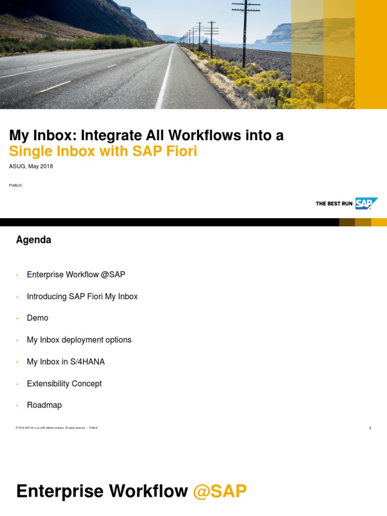 Fiori My Inbox ASUG | PDF | Sap Se | Business Process Management