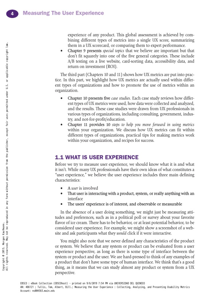 Measuring The User Experience | PDF | Usability | Cyberspace