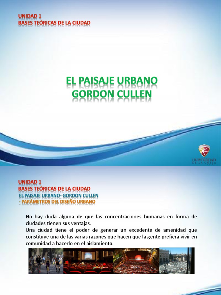 Paisaje Urbano de Gordon Cullen | PDF | Calle | Peatonal