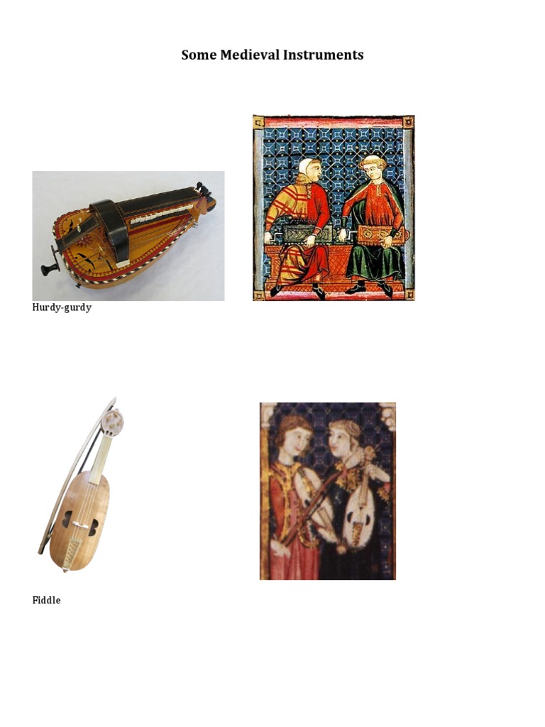 Some Medieval Instruments PDF | PDF