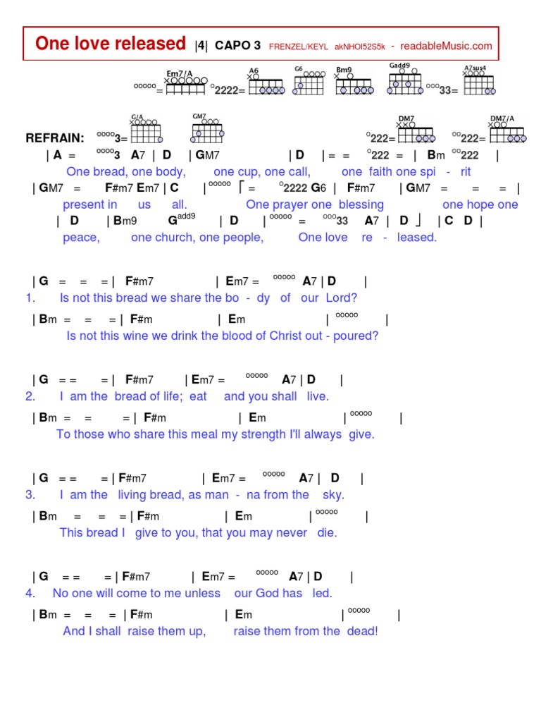 One Love Released PDF | PDF