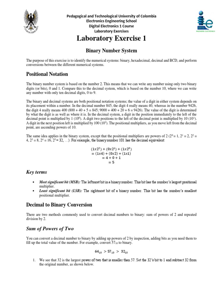 Laboratory Exercise 1 | PDF | Number Theory | Elementary Mathematics