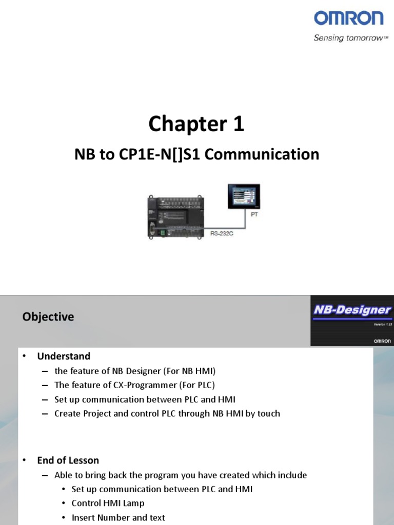 Omron PLC CP - Hmi NB Rs232 | PDF | Programmable Logic Controller ...