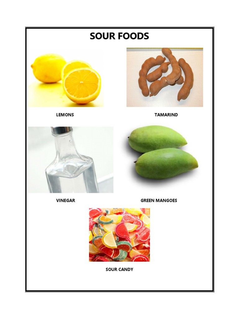 Sour Foods