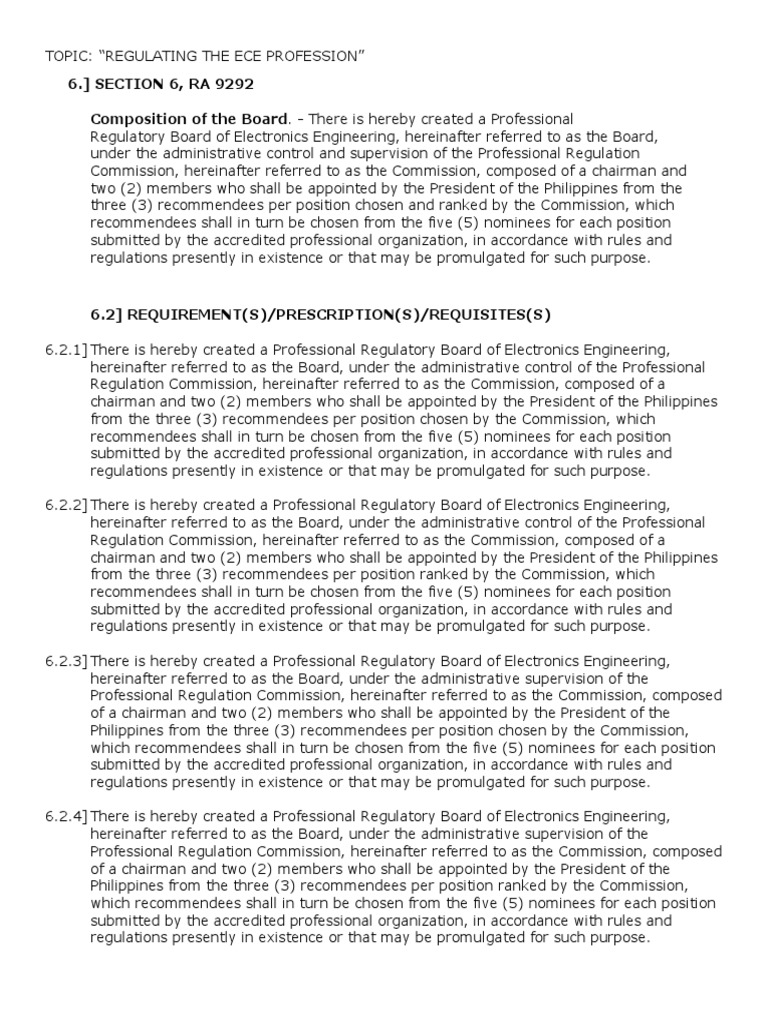 ECE Laws | PDF | Regulatory Compliance | Government Agencies