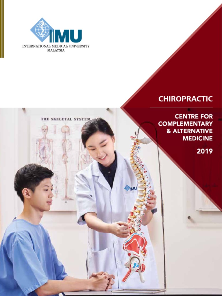 An Overview of IMU's Chiropractic Programme: Academic Structure ...