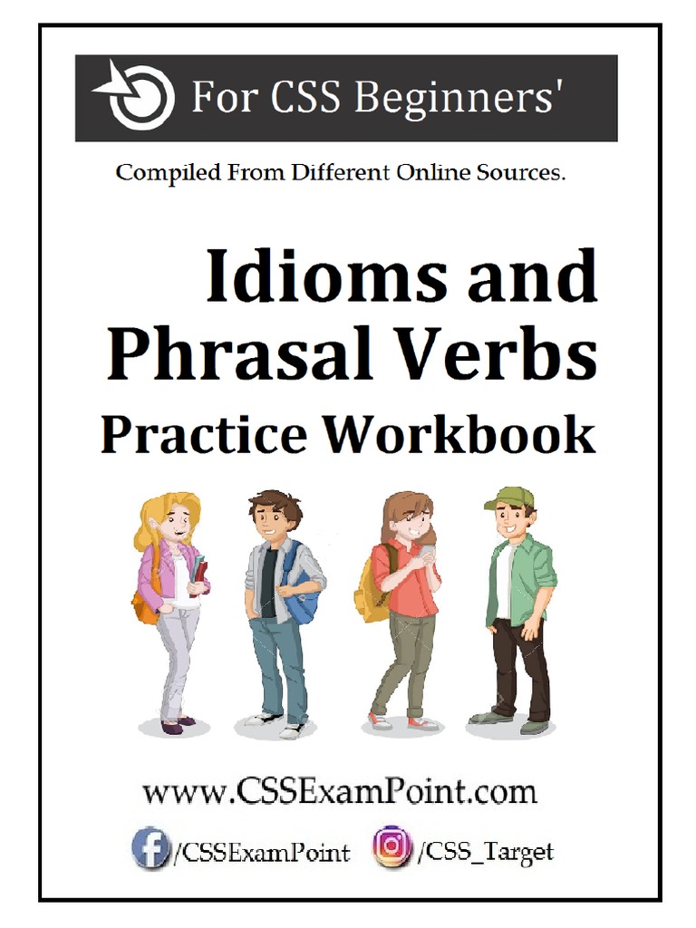 Idioms & Phrases (Practice Workbook) PDF | PDF | Anger