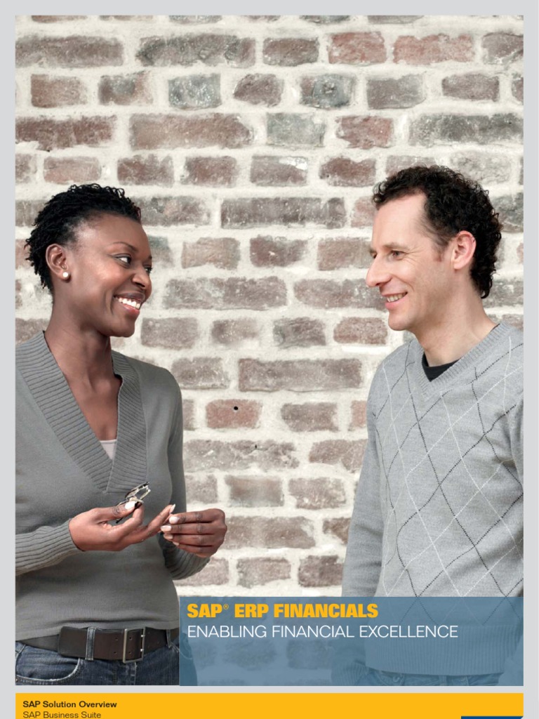 SAP ERP Financials Enabling Financial Excellence | PDF | Sap Se ...