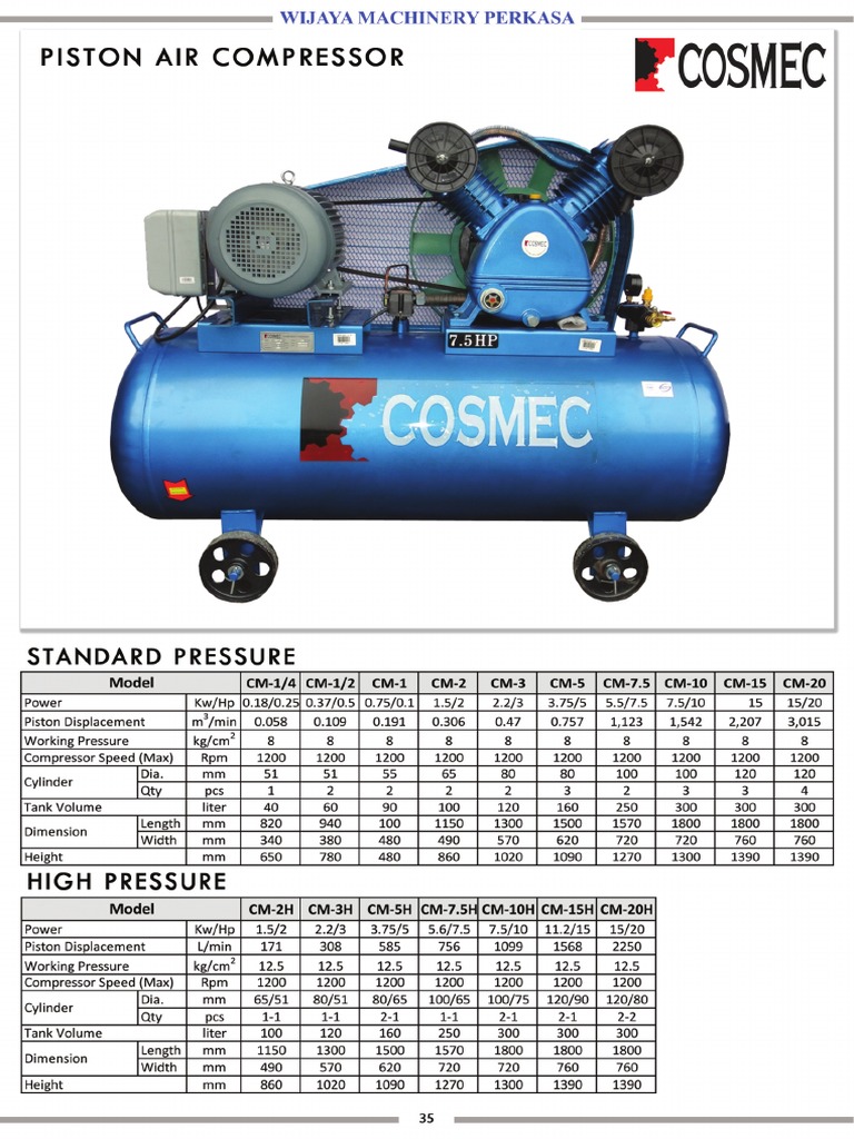 Cosmec Compressor | PDF