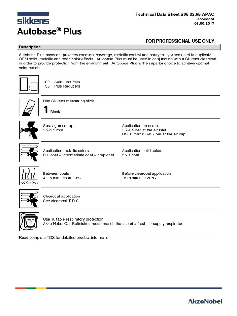 S05.02.65 Autobase Plus MM APAC | PDF | Pressure | Chemistry
