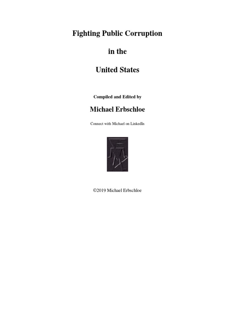 Fighting Public Corruption in The United States | PDF | Prosecutor ...