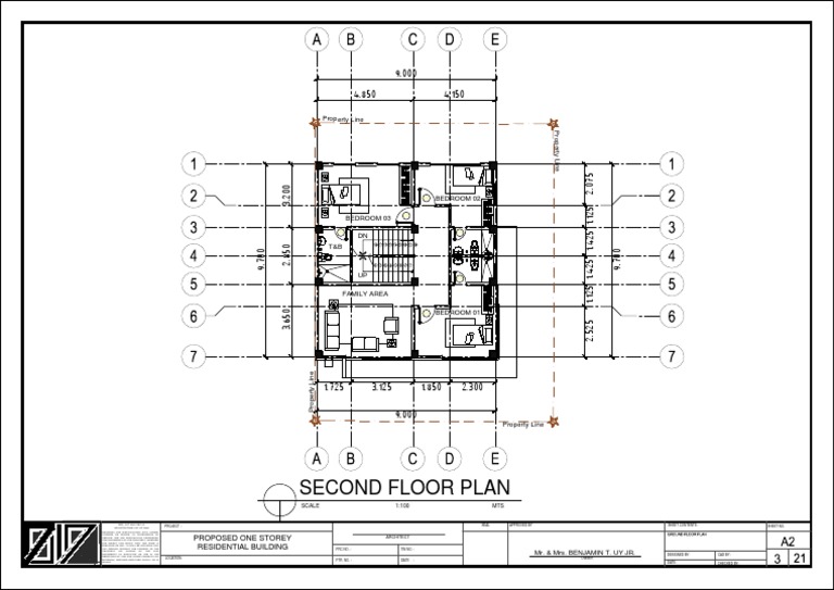 Property Line Property Line: Second Floor Plan | Download Free PDF ...
