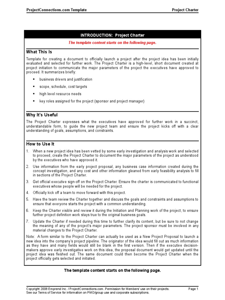 ProCharter Starter Kit | PDF | Information | Sales