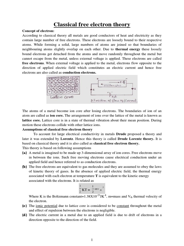 Unit 1 Lecture 3 QFET | Download Free PDF | Electrical Resistivity And ... Unit 1 Lecture 3 QFET | Download Free PDF | Electrical Resistivity And ...