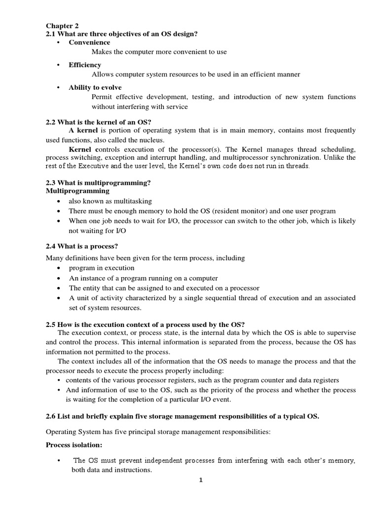 Problem Review | PDF | Thread (Computing) | Process (Computing)