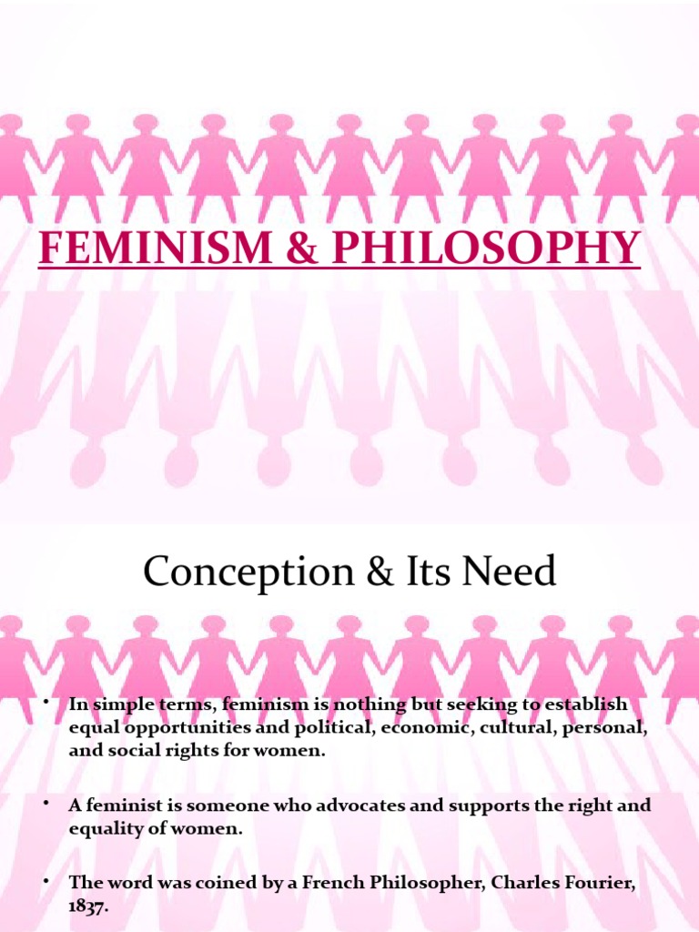 Feminism & Philosophy | PDF | Feminism | Gender Studies