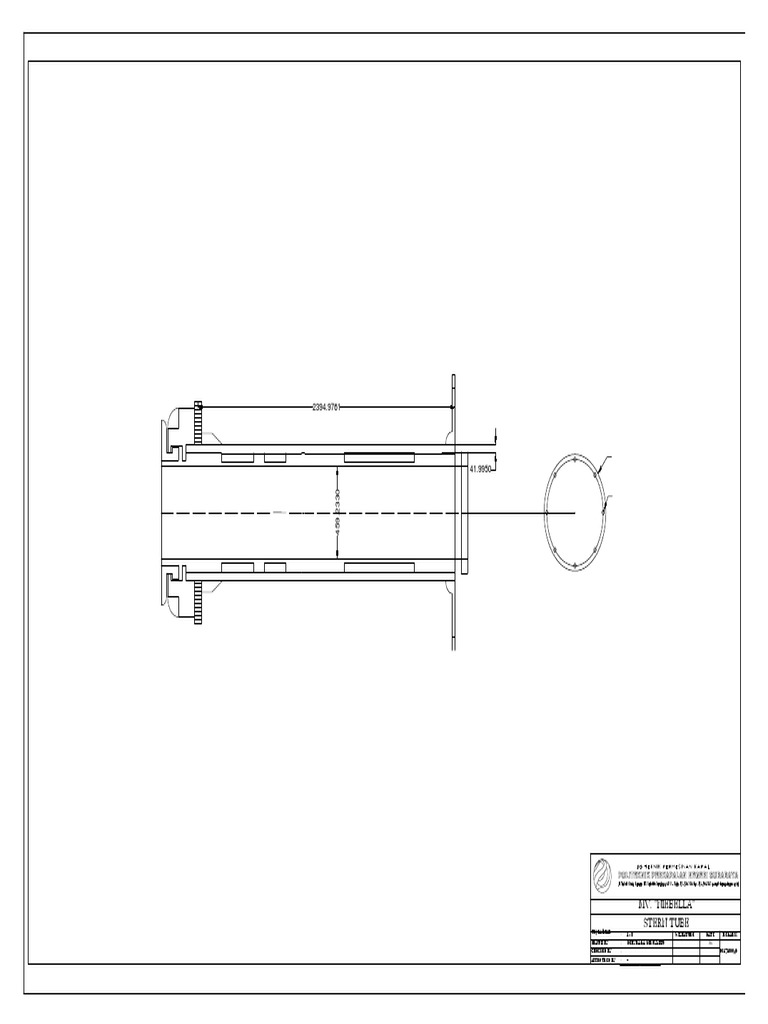 Stern Tube Design for MV. "NIEBELLA" | PDF