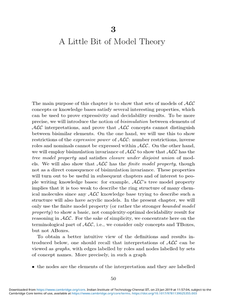 05.0 PP 50 68 A Little Bit of Model Theory | PDF | Model Theory | Theorem