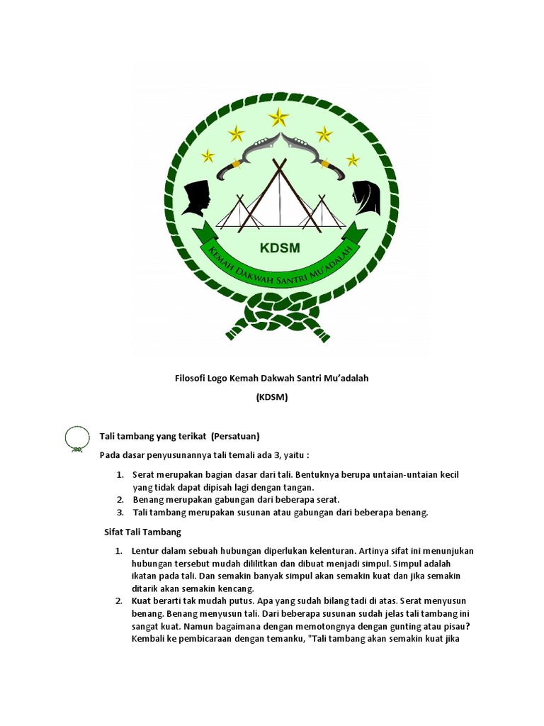 Filosofi Logo KDSM | PDF