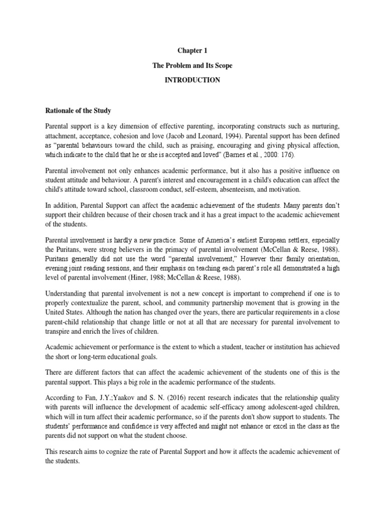 The Problem and Its Scope | PDF | Applied Psychology | Behavior ...