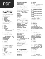 EPT Sample Test | PDF