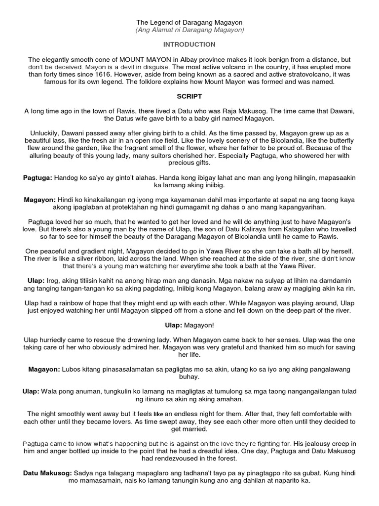 Lit Script | PDF | Volcano