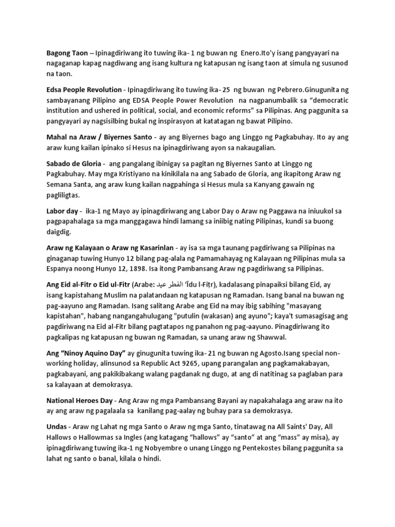 Pagdiriwang Ng Bagong Taon Sa Pilipinas