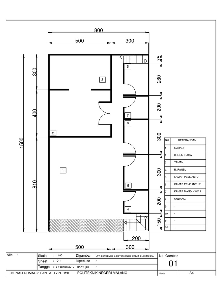 Denah Basement | PDF