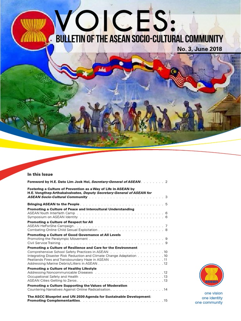 20 ASCC Bulletin 3 PDF | PDF | Association Of Southeast Asian Nations | Non Communicable Disease