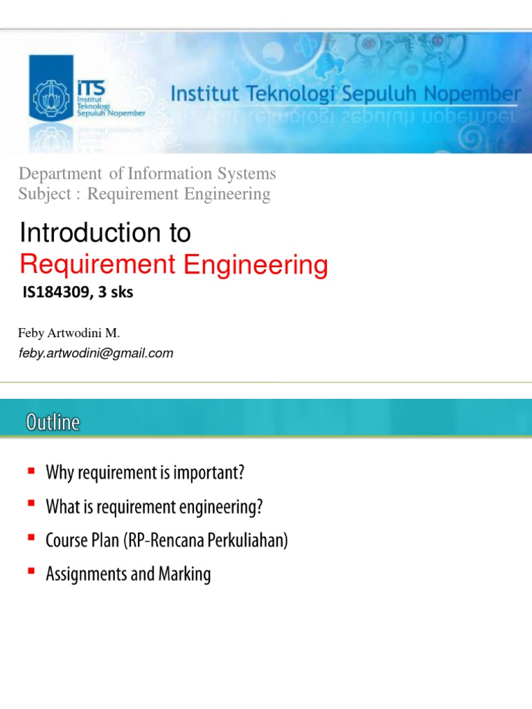 Introduction To: Requirement Engineering | PDF | Career & Growth