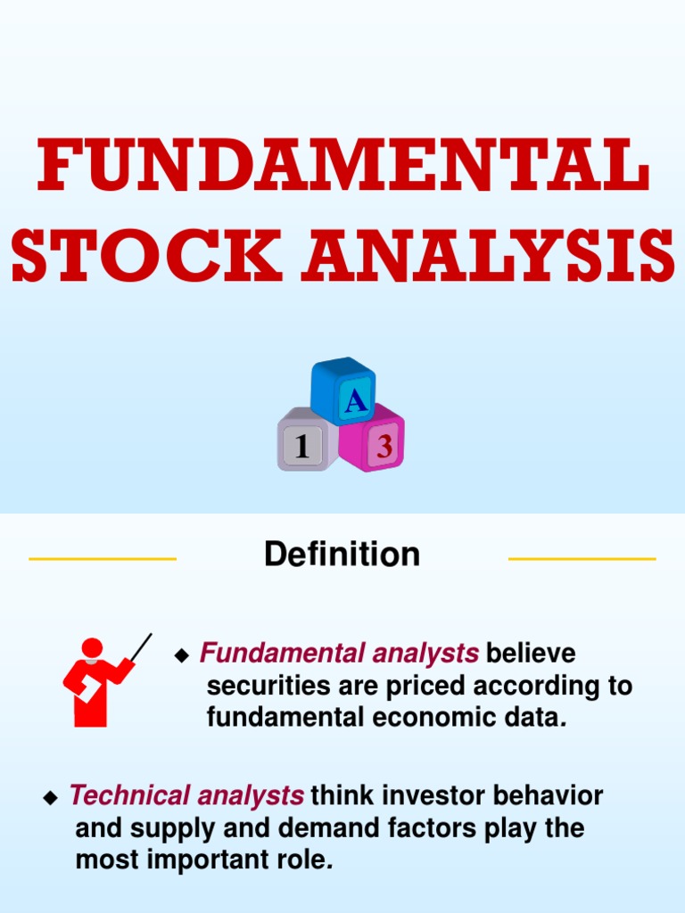 Fundamental Analysis | PDF | Value Investing | Book Value